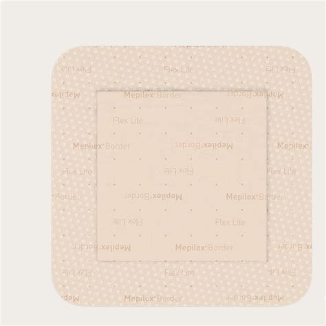Molnlycke Mepilex Border Flex Lite Dressing 4x5cm Australia
