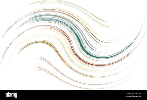 Curve Rotated Volute Helix Shape Colorful Spiral Swirl And Twirl Design Element Cyclic