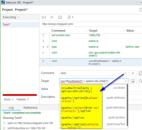 New Selenium Ide Other Remaining Options Qafox