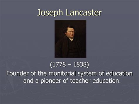 Ppt Joseph Lancaster Powerpoint Presentation Free Download Id 5840085