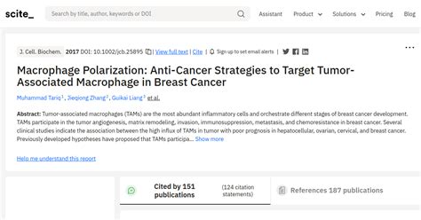 Macrophage Polarization Anti Cancer Strategies To Target Tumor Associated Macrophage In Breast
