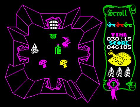 Atic Atac Zx Spectrum 14 The King Of Grabs