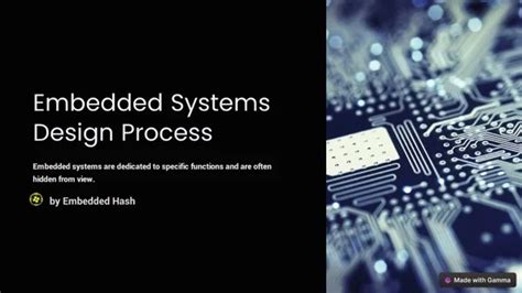 Ppt Embedded System Design Process With Example Powerpoint Presentation Id 13084005