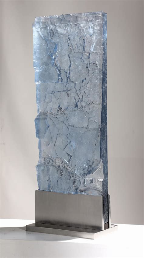 David Ruth Contemporary Cast Glass Sculpture Geologic Editions 1