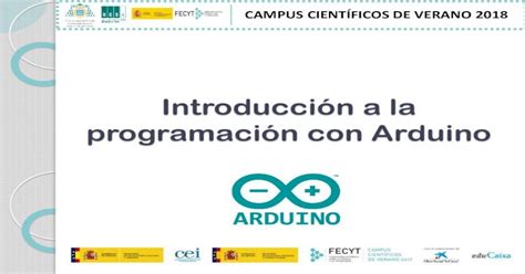 Introducción A La Programación Con Arduino Jcyles · Campus