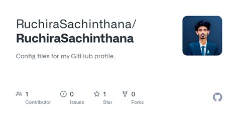 GitHub RuchiraSachinthana RuchiraSachinthana Config Files For My