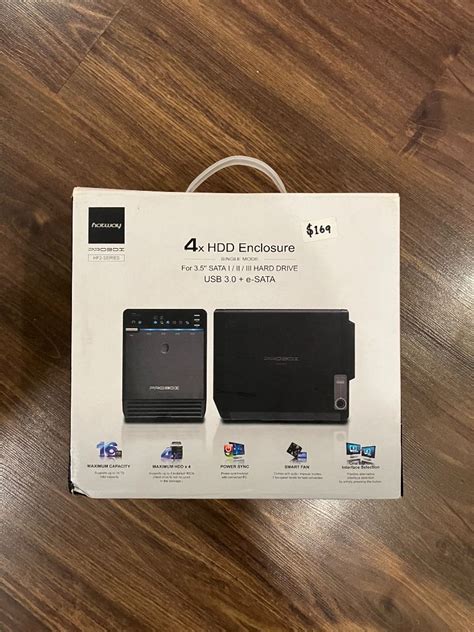 HDD Enclosure 4 Bay Non Raid USB 3 0 E Sata Computers Tech Parts Accessories Hard