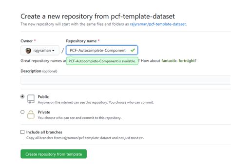 Quickly Scaffolding Out Your New Pcf Component In Github Dreaming In