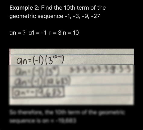 SOLUTION Geometric Sequence Studypool SOLUTION Geometric Sequence Studypool