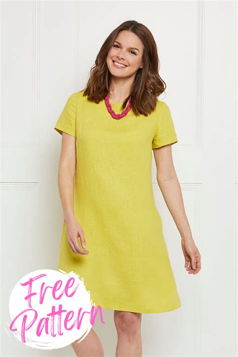 Free Shift Dress Pattern Simply Stunning Tunic Dress Sewing Patterns