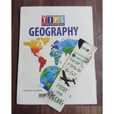 Tips Css Solved Past Papers Geography 2016 2024