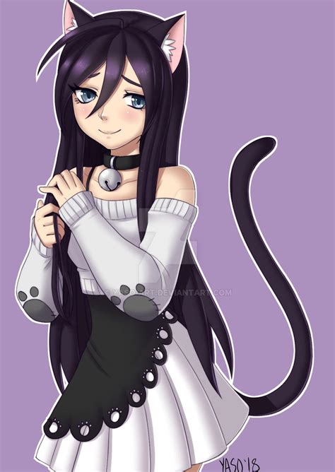 Commission Cat Girl By Yaso Art On Deviantart