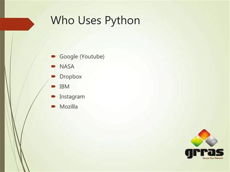 Python Programming Ppt Ppt Programming Languages Computing