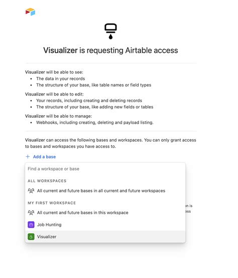 Visualizer Custom Fields And Airtable