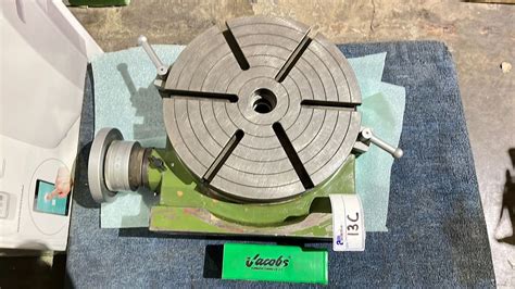 Manual Rotary Table With Handle Able Auctions