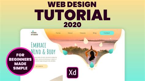 Adobe Xd Web Design Made Simple 2020 How To Design A Website In