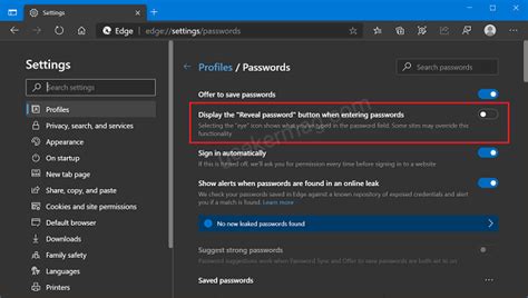enable or disable reveal password button in microsoft edge eroppa