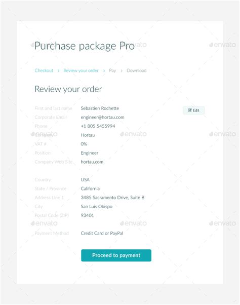 Multi Step Signup Form Web Elements Graphicriver