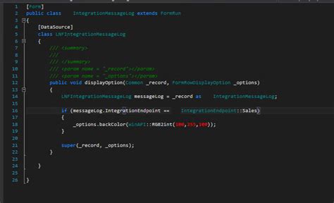 Color Coding Records In D Marked Code