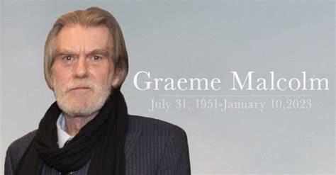 Actor Graeme Malcolm Passes Away At 71 Playbill