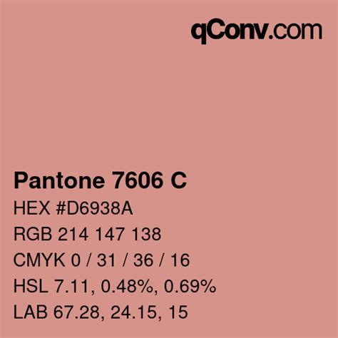 Pantone Color Name From Hex
