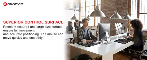 Excovip Java Commands Mouse Pad Xl Unique Desk Mouse Mat With Built