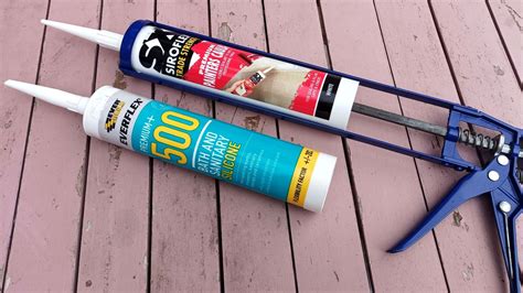 Caulking Types And Uses