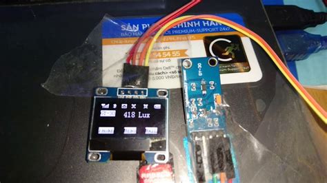 Demo Bh1750 Vs Stm32f103c8t6 Youtube