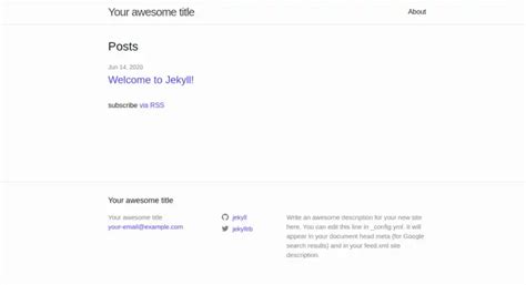How To Install Jekyll On Ubuntu 2004