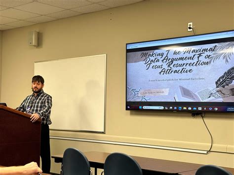 My Defend Talk “making The Maximal Data Argument For Jesus