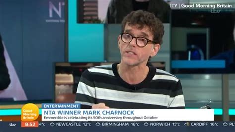 Emmerdales Mark Charnock Admits He Cant Remember Nta Speech As He Teases Sunday Episode