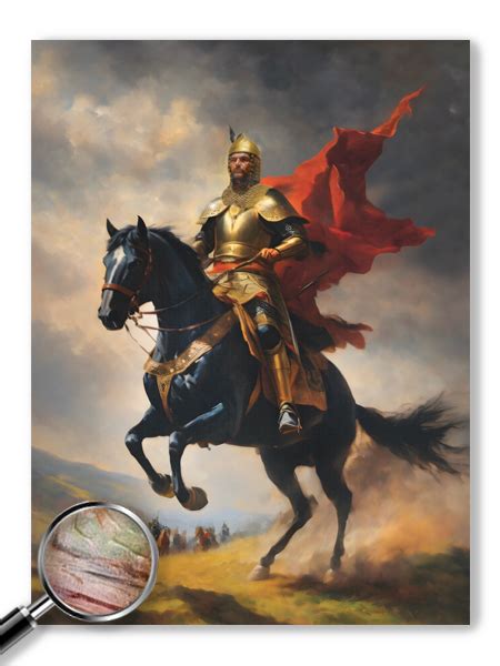 Аспарух на коня Roi Art