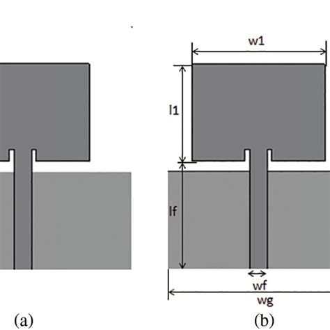 Simple Partial Ground Plane For A Single Element A Inverted L Shaped Download Scientific