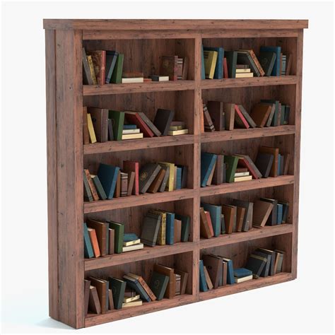 Bookshelf Free 3d Models Download Free3d