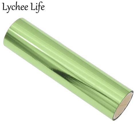 Lychee Life DIY Горячее тиснение фольгой бумага 5 м алюминиевая ...