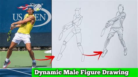 How To Draw Dynamic Pose Male Action Pose Drawing Pencil Drawing