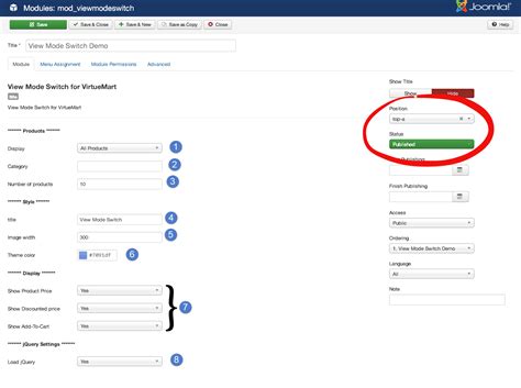 ViewMode Switch Documentation Support