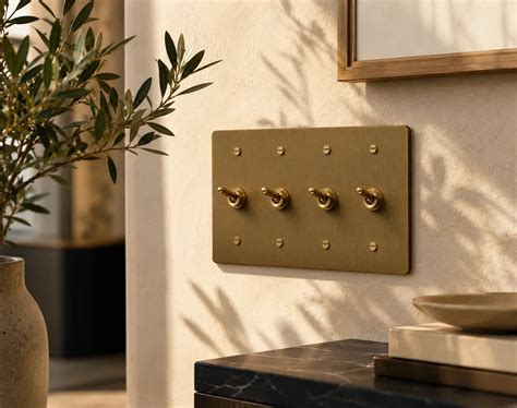Unlacquered Brass Light Switches Honest Patina Guide Plateprestige