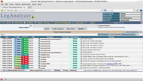 Source My Syslog Source Adiscon Loganalyzer All Syslogmessages Mozilla Firefox012