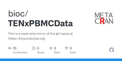 Github Bioc Tenxpbmcdata This Is A Read Only Mirror Of The Git Repos At Https Bioconductor Org