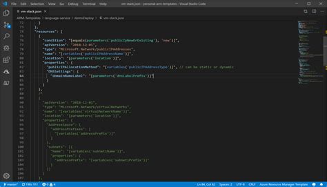 Azure 资源管理器模板 Microsoft Azure