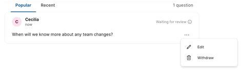 Use Moderation And Manage Audience Questions Slido Community