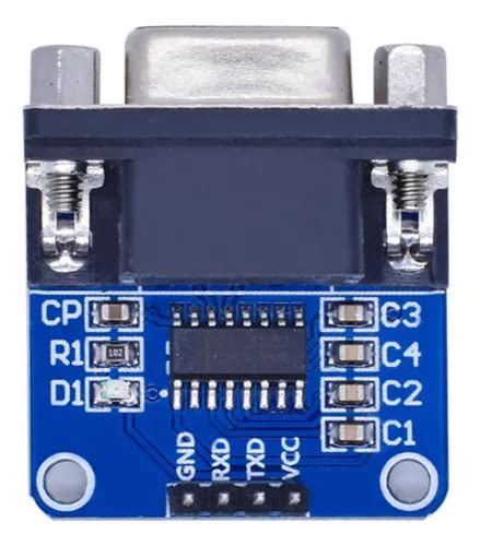 Módulo Conversor Rs232 Ttl Max3232 Serial Db9 Fêmea Mercadolivre