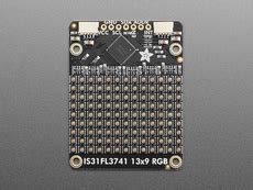Adafruit IS31FL3741 13x9 PWM RGB LED Matrix Driver STEMMA QT Qwiic ID 5201 Adafruit