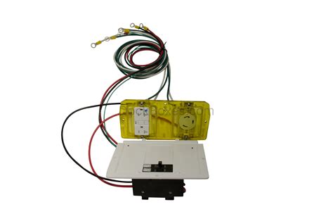 Buy Mpl1121a 30a 20gfci Amber Faceplate Assembly Wbreakers