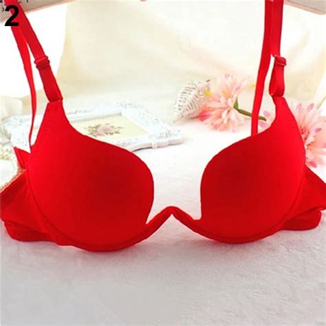 Women S Fashion Sexy Bra Deep U Low Cut Push Up Lingerie Backless Bra Brassiere Underwear In Bra