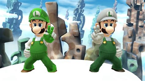 Fire And Ice Luigi Mod For Super Smash Bros Wii U Ssb4u Mods