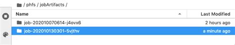 Job Artifacts Simple Usecase · Primehub