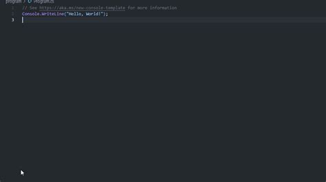 Disabling Top Level Statements In Vscode C