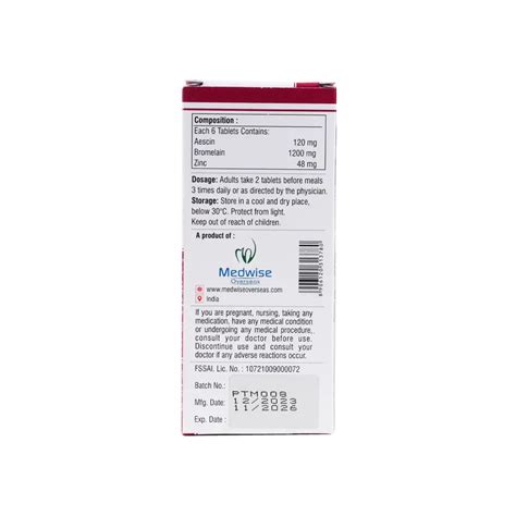 Buy Repa Bromelain 30 Tablets Online Pharmazone Kuwait